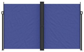 Zatahovací boční markýza modrá 200 x 600 cm,  4004656