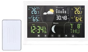 SOLIGHT Domácí meteostanice TE110W, bílá