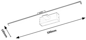 Rabalux 78002 - LED Obrazové svítidlo GATEN LED/12W/230V 3000K 59 cm