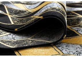 Kusový koberec  Jón černý 2 280x370cm