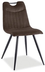 Jídelní židle Orifel (hnědá + černá). 1050668