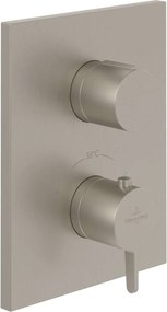 Villeroy & Boch Conum - Termostatická sprchová baterie pod omítku, matný kartáčovaný nikl TVS12700100064