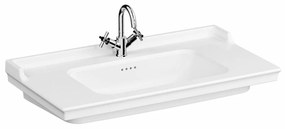 Umyvadlo VitrA Ricordi 80x53 cm otvor pro baterii uprostřed 7802-003-0001