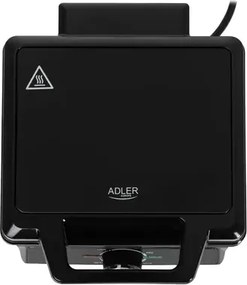 Adler AD 3088 černá / Vaflovač / 2000 W / nepřilnavé plochy / 2 vafle