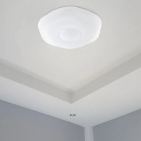 LED Stmívatelné stropní svítidlo LED/60W/230V 3000-6500K 50 cm bílá + DO