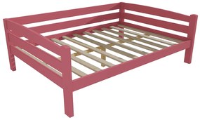 Vomaks Dětská postel DP 010 XL Rozměr: 120 x 200 cm, Barva: barva růžová