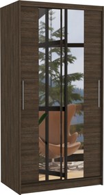 ADRK Furniture Posuvná skříň se zrcadlem DRAGONIS 100 SW-DRA-CH-100+A623