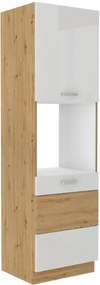 Kuchyňská skříň Artisan 60 DP-210 2F Barva dvířek bílá lesk