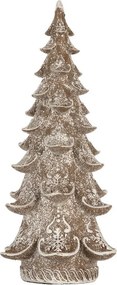 Dekorace perníkový stromek Gingerbread Tree - 14*14*30 cm
