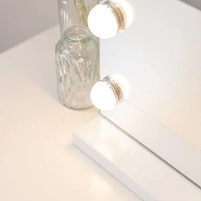 Rea Rea, Zrcadlo LED HOLLYWOOD White 80x60, HOM-12013