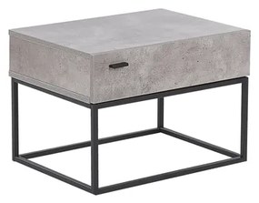 Noční stolek s betonovým efektem CAIRO Beliani