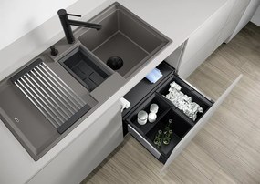 Blanco Alta II, stojánková kuchyňská baterie, bílá soft, BLA-527536