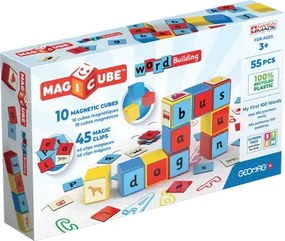 GEOMAG Stavebnice MagiCube Words / 55 dílků / od 1 roku
