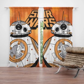 Sablio Závěs Star Wars Ohnivé pozadí: 2ks 140x250cm