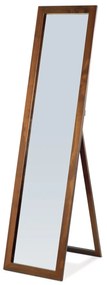Zrcadlo stojací, v.150 cm, konstrukce z MDF, moření ořech - 20685 WAL