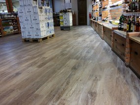 Tajima, Vinylová podlaha lepená Tajima Classic Ambiente 6607 béžová, 1219,2 x 177,8 mm