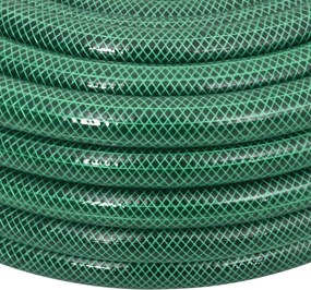 vidaXL Zahradní hadice se sadou koncovek zelená 0,75" 30 m PVC [154382]