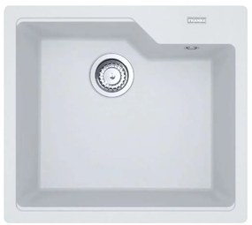 Franke Urban - Fragranitový dřez UBG 610-56, 56x50 cm, bílá led 114.0700.064