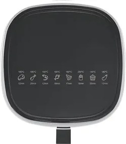 Zelmer ZAF5501W bílá / Horkovzdušná fritéza / 1500W / 5 l / 8 programů