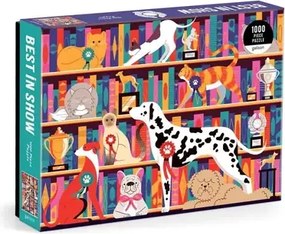 Galison Puzzle Mazlíčci na výstavě 1000 dílků / od 8 let