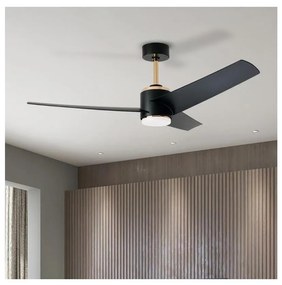 Immax NEO 07280L -LED Stm. str. ventilátor BEAUTY 18W/230V černá Wi-Fi Tuya + DO 07280L