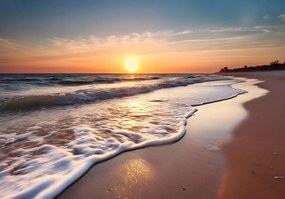 Postershop Fototapeta vliesová: Sea sunset - 416x254 cm