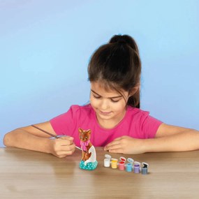 SES CREATIVE Odlévání a malování kočka se třpytkami kreativní set 1218