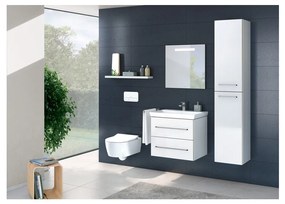 VILLEROY & BOCH Villeroy Boch AVENTO: vysoká skříňka 350x1760x372mm, 2 dvířka, panty vpravo, Nordic Oak, A89401VJ