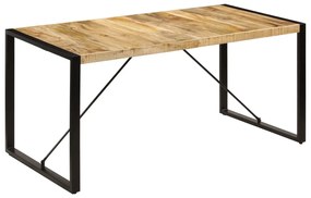 vidaXL Marketos Jídelní stůl 160 x 80 x 75 cm masivní mangovníkové dřevo