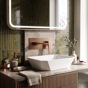 Rea, Podomítková vanová baterie PREMIUM REA Joe Brush Copper, REA-B4509