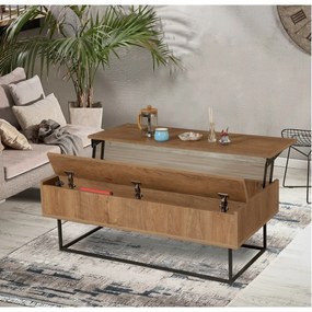 Konferenční stolek Est Walnut and Black