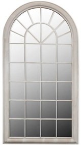 Zahradní zrcadlo rustikální oblouk 60 x 116 cm interiér i exteriér - Default Title