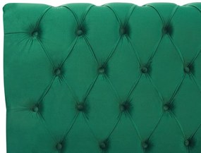 Manželská postel 160 cm ARCHON (s roštem) (zelená). 1007108