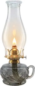 Brilagi - Petrolejová lampa MERLIN kouřová/šedá