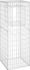 Gabionový sloupek 50 x 50 x 140 cm železo 151270