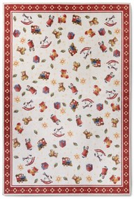 Villeroy & Boch Kusový koberec Toy's delight s potiskem 106192 Red, Multicolor, 160x230, červená, obývací pokoj