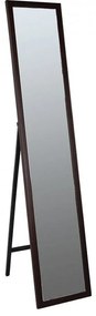 Tempo Kondela Zrcadlo, dřevěný rám hnědé barvy, Malkia TYP 4