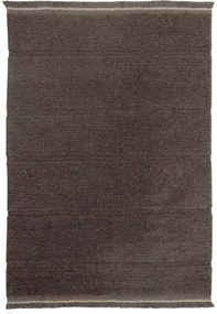Hans Home | Vlněný koberec Steppe - Sheep Brown - 80x140