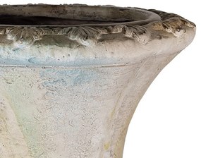 Béžovo-zelený antik květináč v barokním stylu Baroque - 44*44*75 cm
