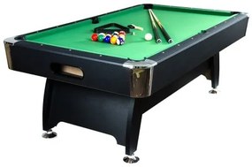 GamesPlanet® 7309 Kulečníkový stůl pool billiard kulečník s vybavením, 7 ft