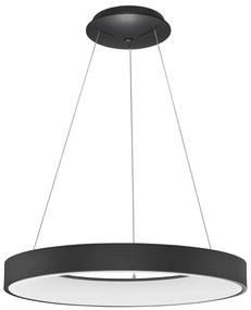 LED lustr Rando Thin 60 4000K černé