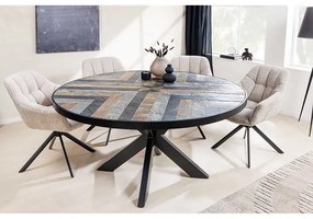 Massive home | Kulatý jídelní stůl MOUNTAIN SOUL 140cm