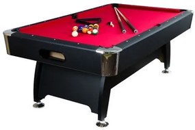 Kulečníkový stůl pool billiard kulečník s vybavením, 8 ft