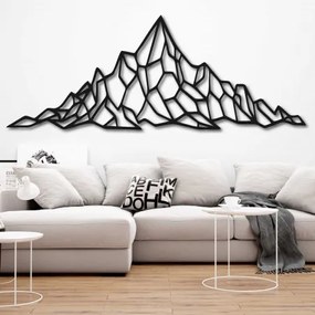 Polygonální nástěnná dekorace skalnatý kopec | SENTOP PR0433 plywood