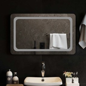 Koupelnové zrcadlo s LED osvětlením 80x50 cm 151786