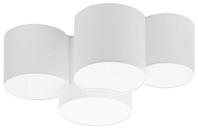 TK Lighting Stropní svítidlo MONA 4xE27/15W/230V bílá TK3442