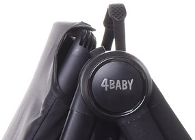 4Baby Kočárek 2v1 FOSTER  grafit