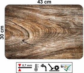 PokojovaDekorace.cz, Prostírání - 088, Imitace dřeva, 43x30cm
