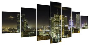 Obraz mrakodrapů (210x100 cm)