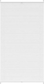 Plisované žaluzie / rolety Plisse 100 x 200 cm - bílé 240612